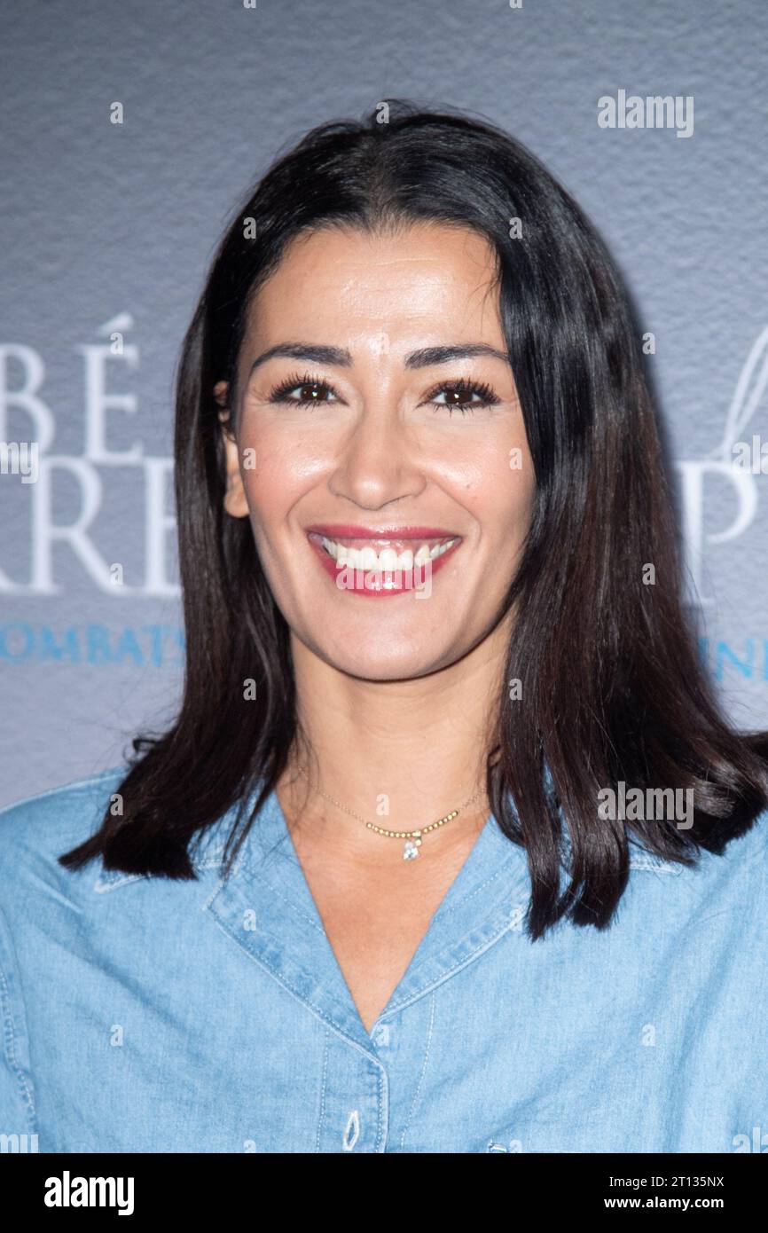 Karima Charni attending the L'Abbe Pierre, Une Vie De Combats Premiere ...