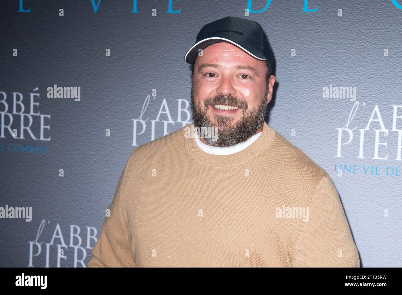 Alban Ivanov attending the L'Abbe Pierre, Une Vie De Combats Premiere ...