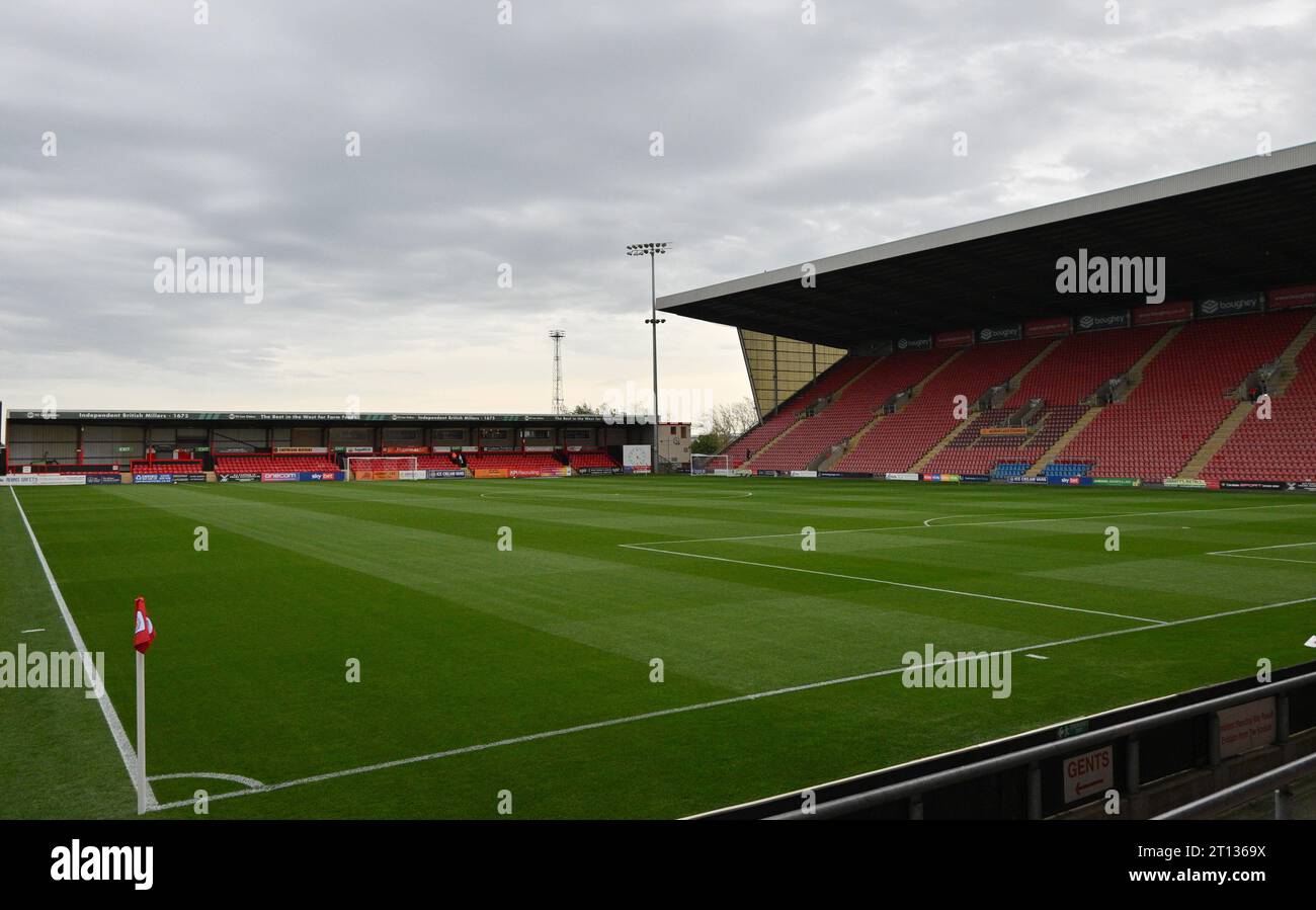 Alexandra Stadium waits ahead of the match, during the EFL Trophy match ...