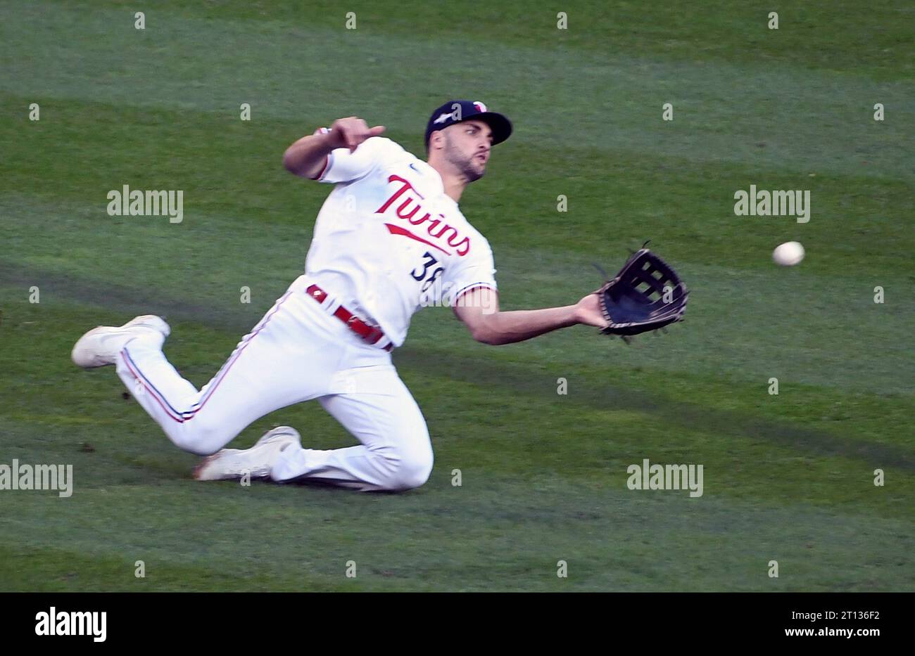 Minneapolis, United States. 10th Oct, 2023. Minnesota Twins left ...