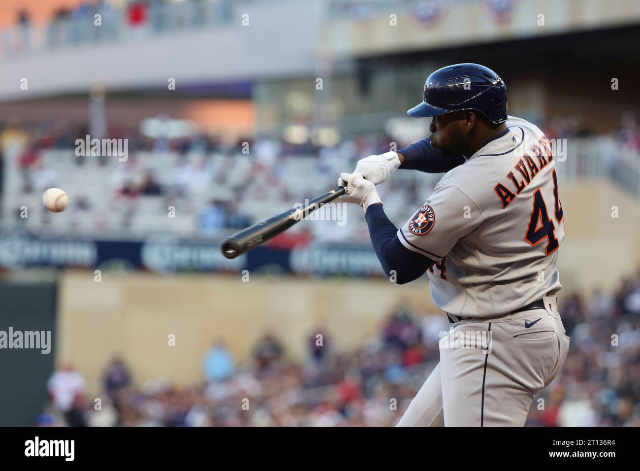 Houston Astros' Yordan Alvarez connects for a solo home run in the ...