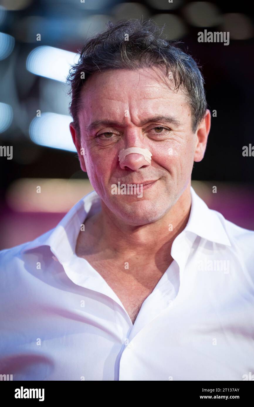 Peter Serafinowicz poses for photographers upon arrival for the World ...