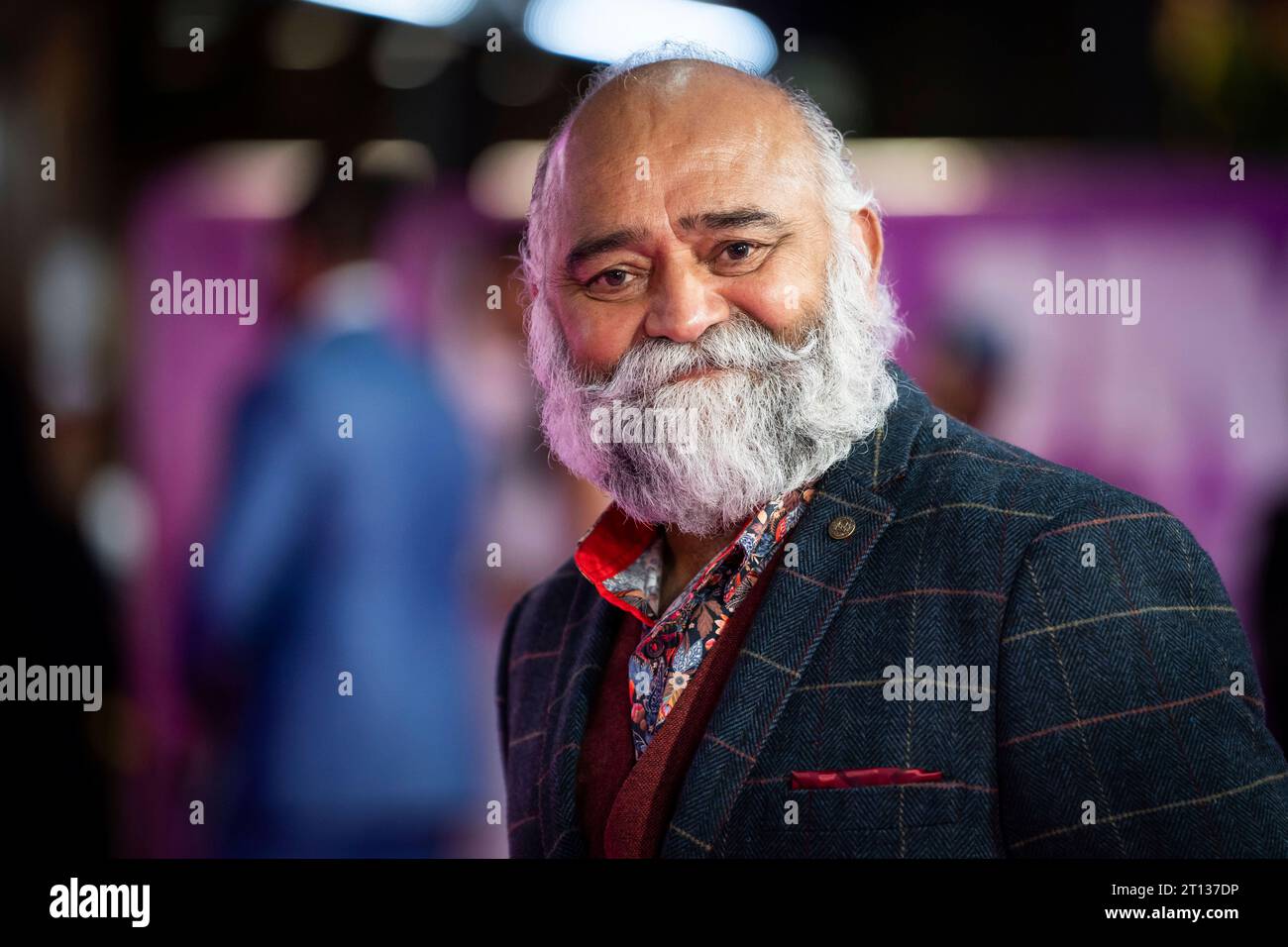 Bhasker Patel poses for photographers upon arrival for the World ...