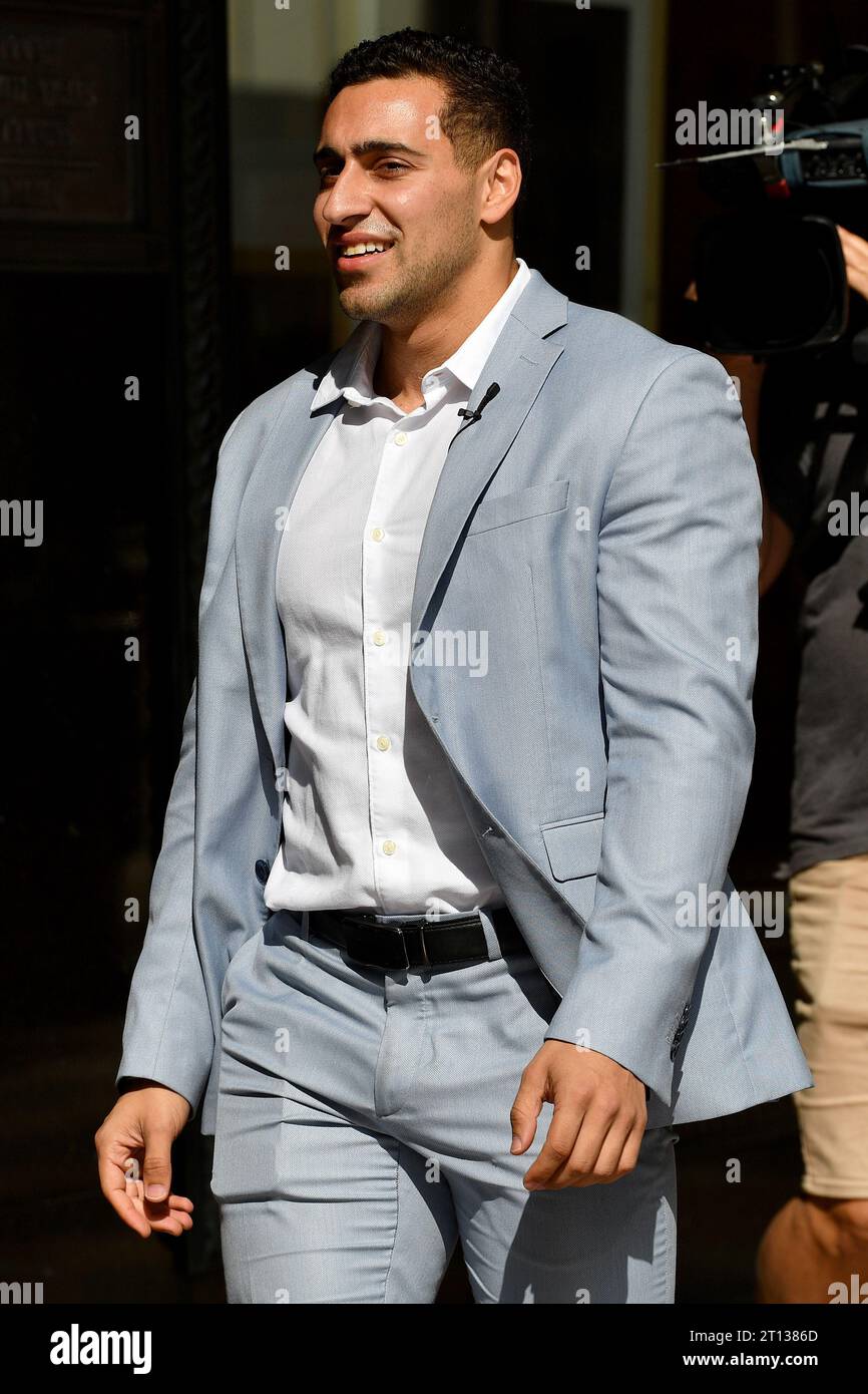 Sydney, Australia. 11th Oct, 2023. Jon Bernard Kairouz arrives at the ...
