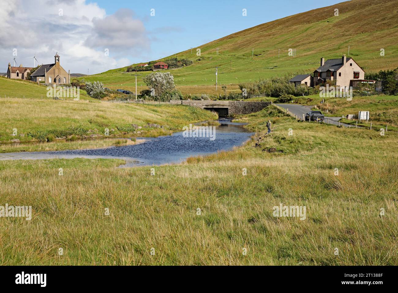 Shetland islands scotland weisdale hi-res stock photography and images ...