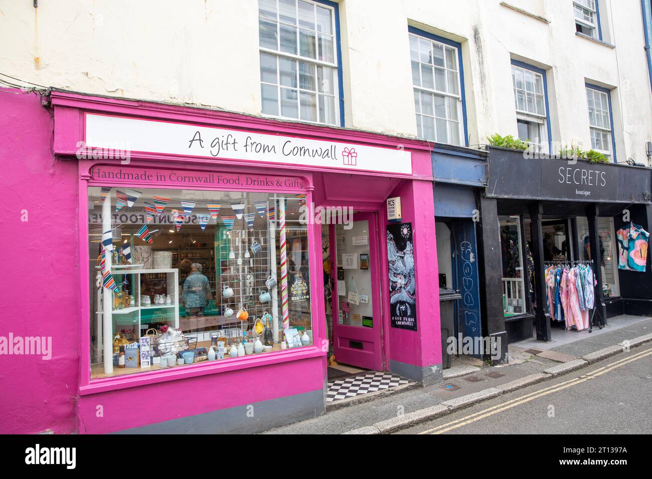 September 2023, A gift from Cornwall store in Falmouth town centre ...