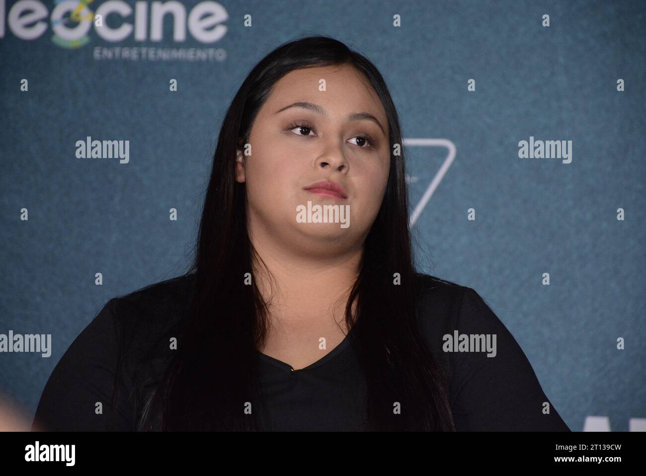 Mexico City, Mexico. 10th Oct, 2023. Paloma Noyola attends the press ...