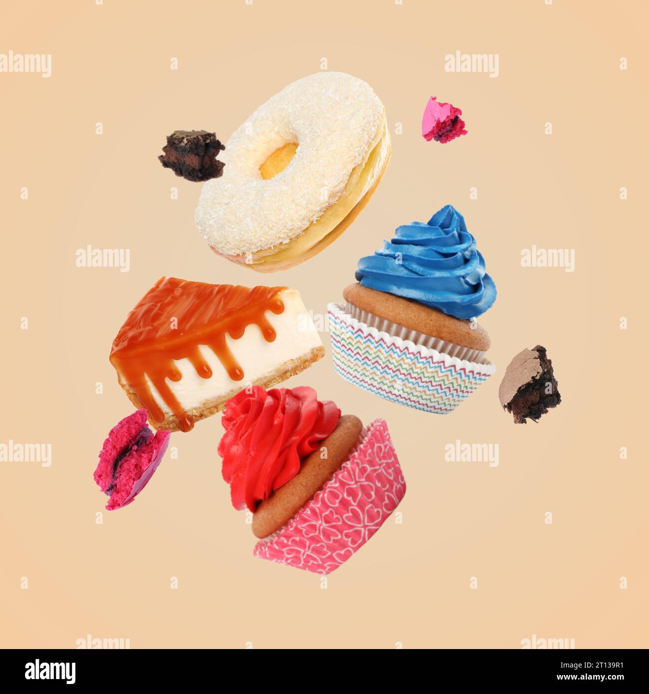 Flying cupcake hi-res stock photography and images - Alamy