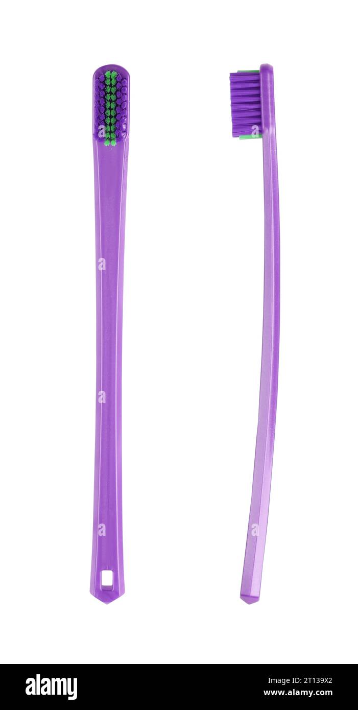 Purple toothbrush hi-res stock photography and images - Alamy