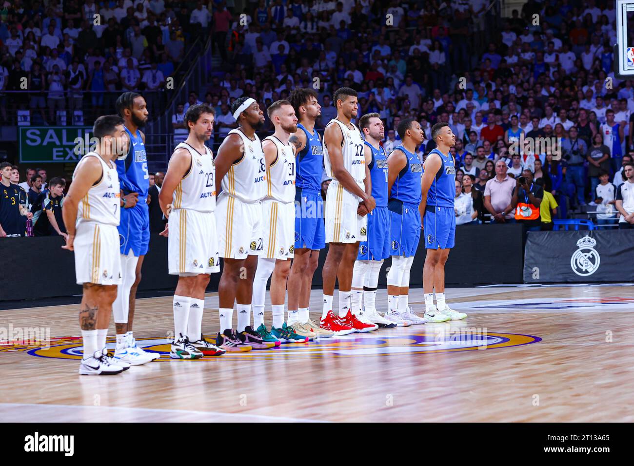10th October 2023; WiZink Center, Madrid, Spain, Basketball Friendly ...
