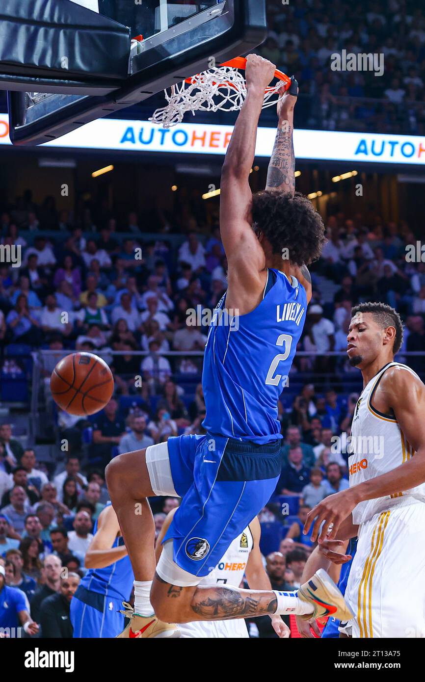 10th October 2023; WiZink Center, Madrid, Spain, Basketball Friendly ...