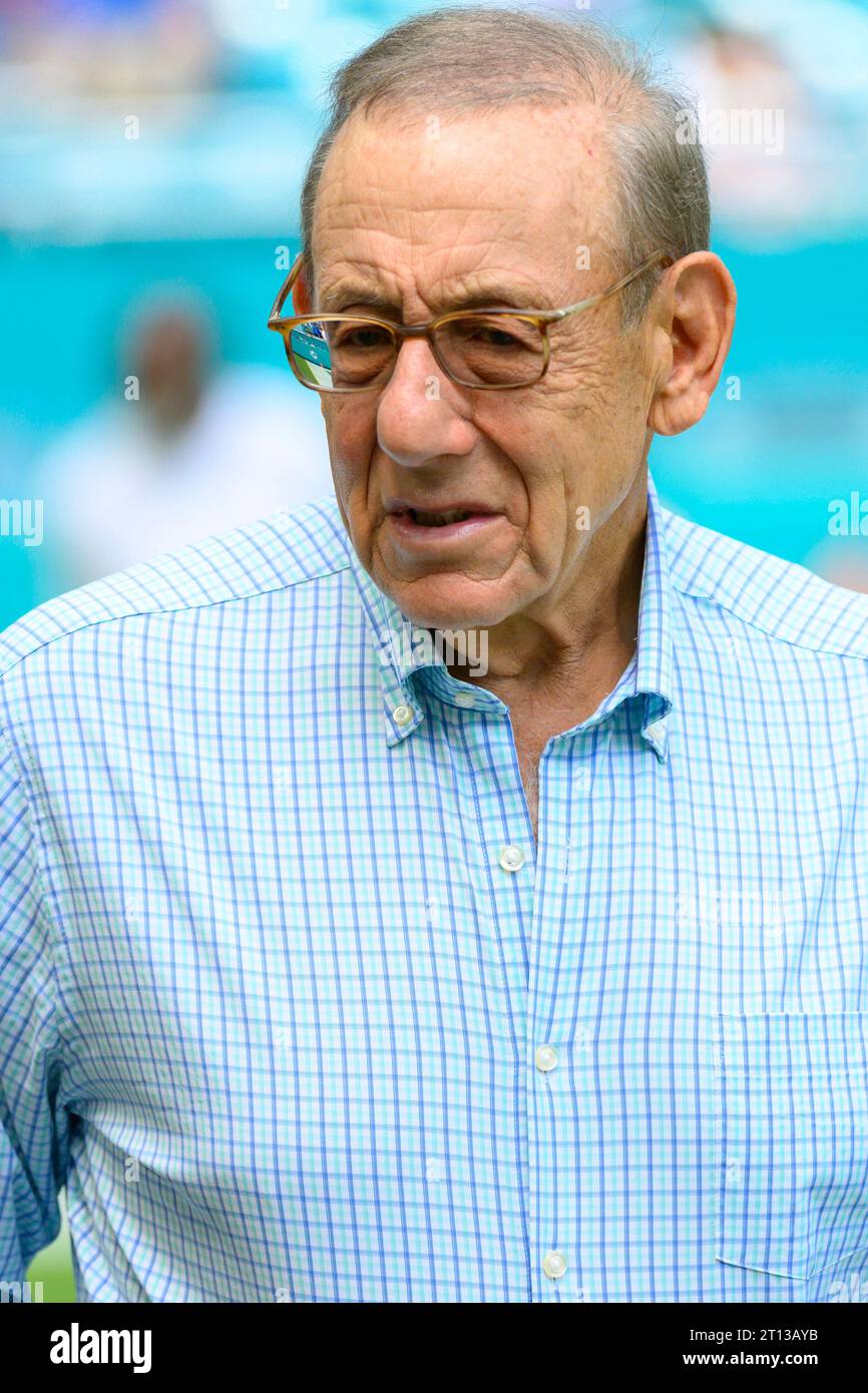 Miami Dolphins owner Stephen Ross walks on the sidelines before an NFL ...