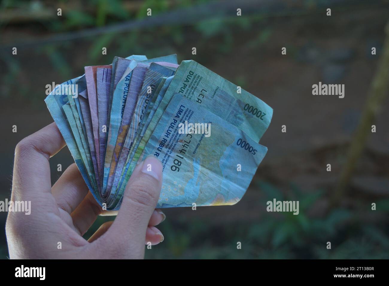 Stock photo of Indonesian rupiah, the official currency of Indonesia ...