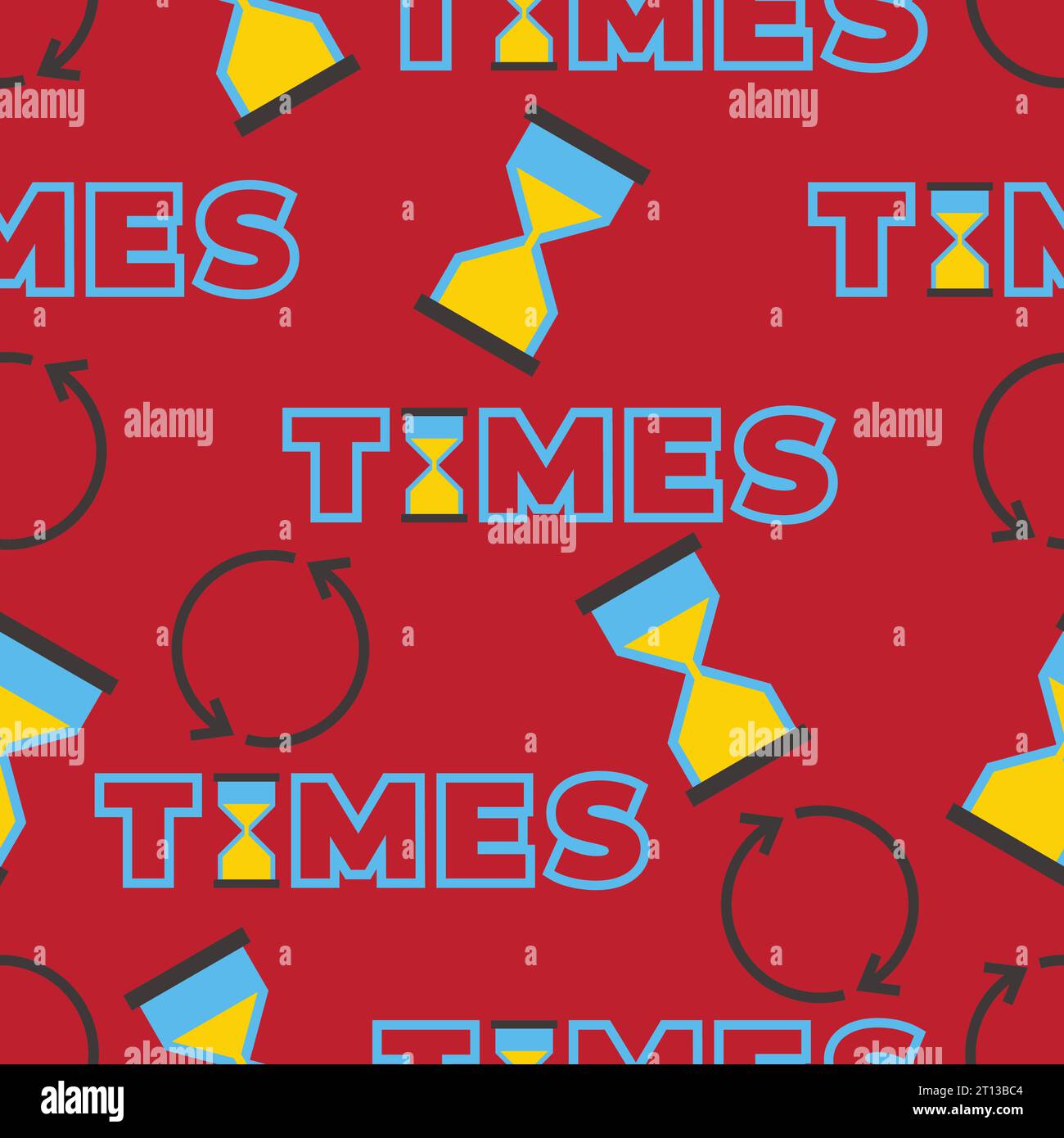times sand watch seamless pattern vector Stock Vector Image & Art - Alamy
