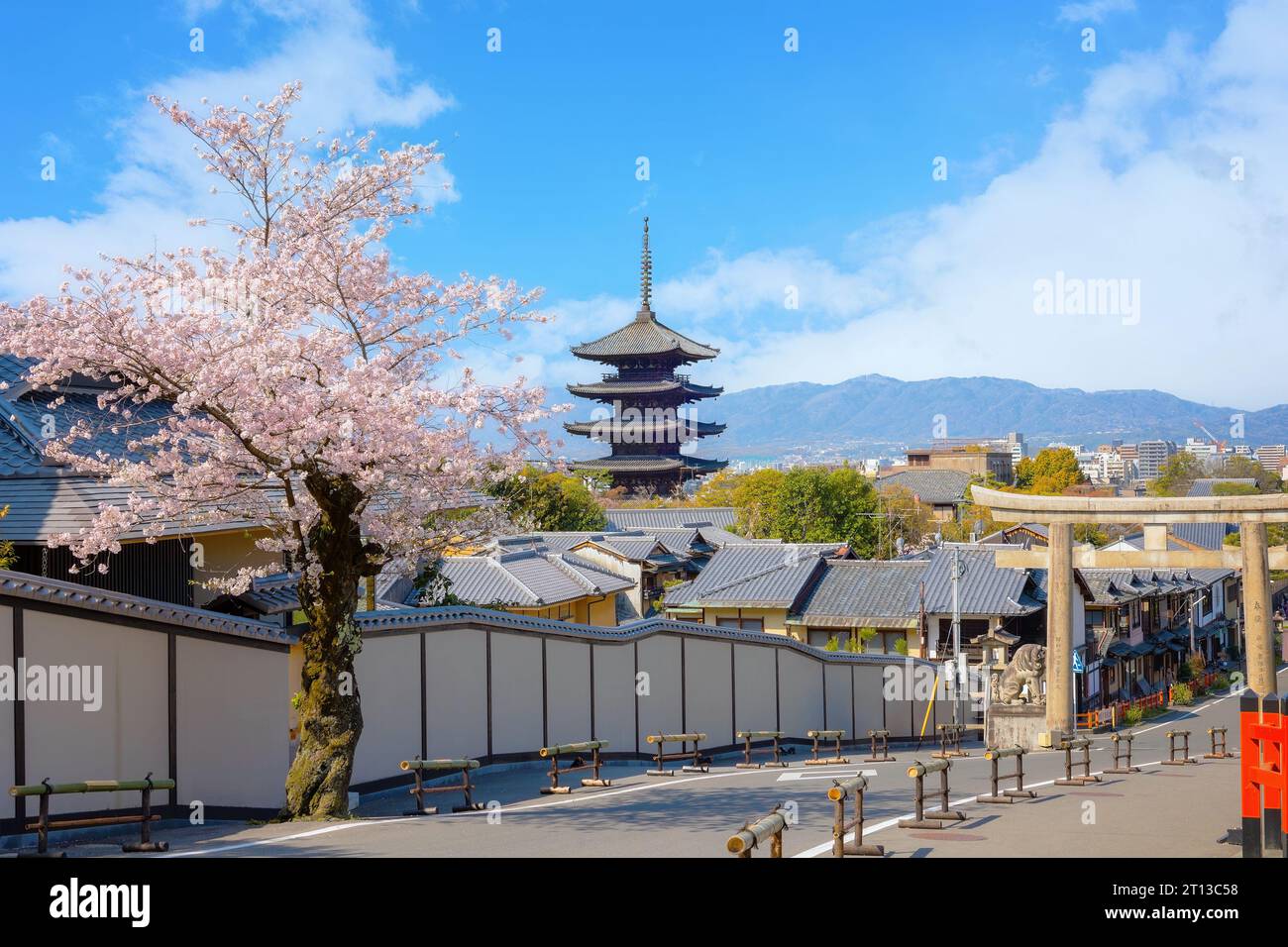 Kyoto, Japan - March 30 2023: The Yasaka Pagoda known as Tower of ...