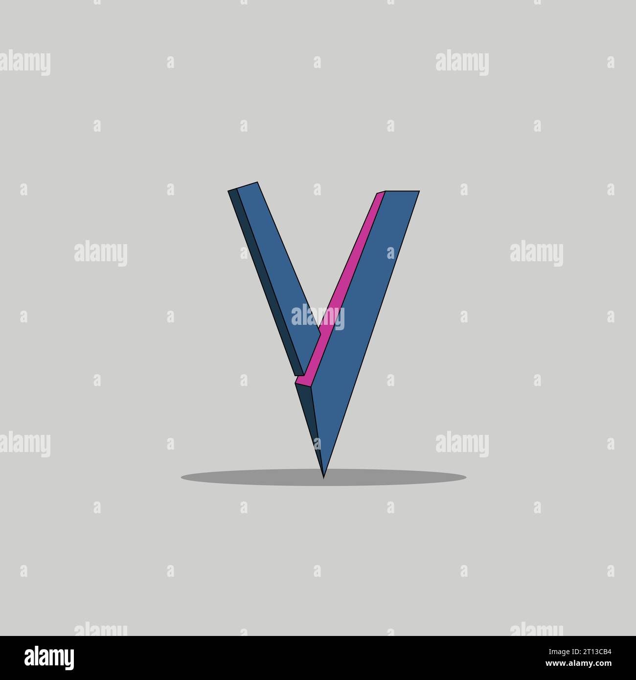 Letter v buttons hi-res stock photography and images - Alamy