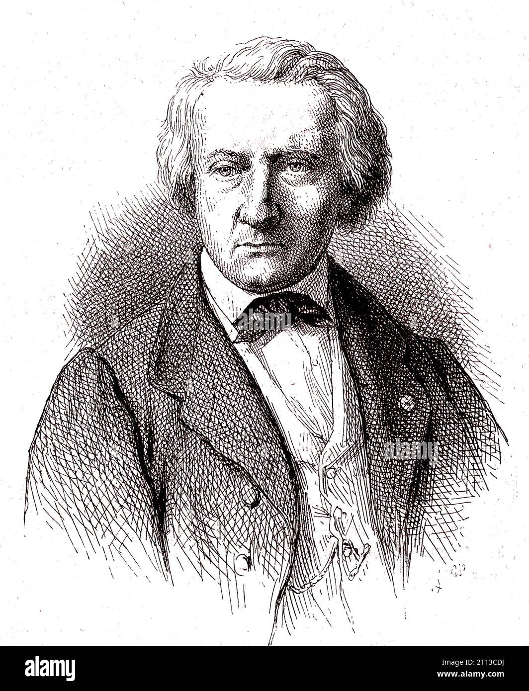 Illustration of Henri Victor Regnault (1810-1878), French physicist and ...