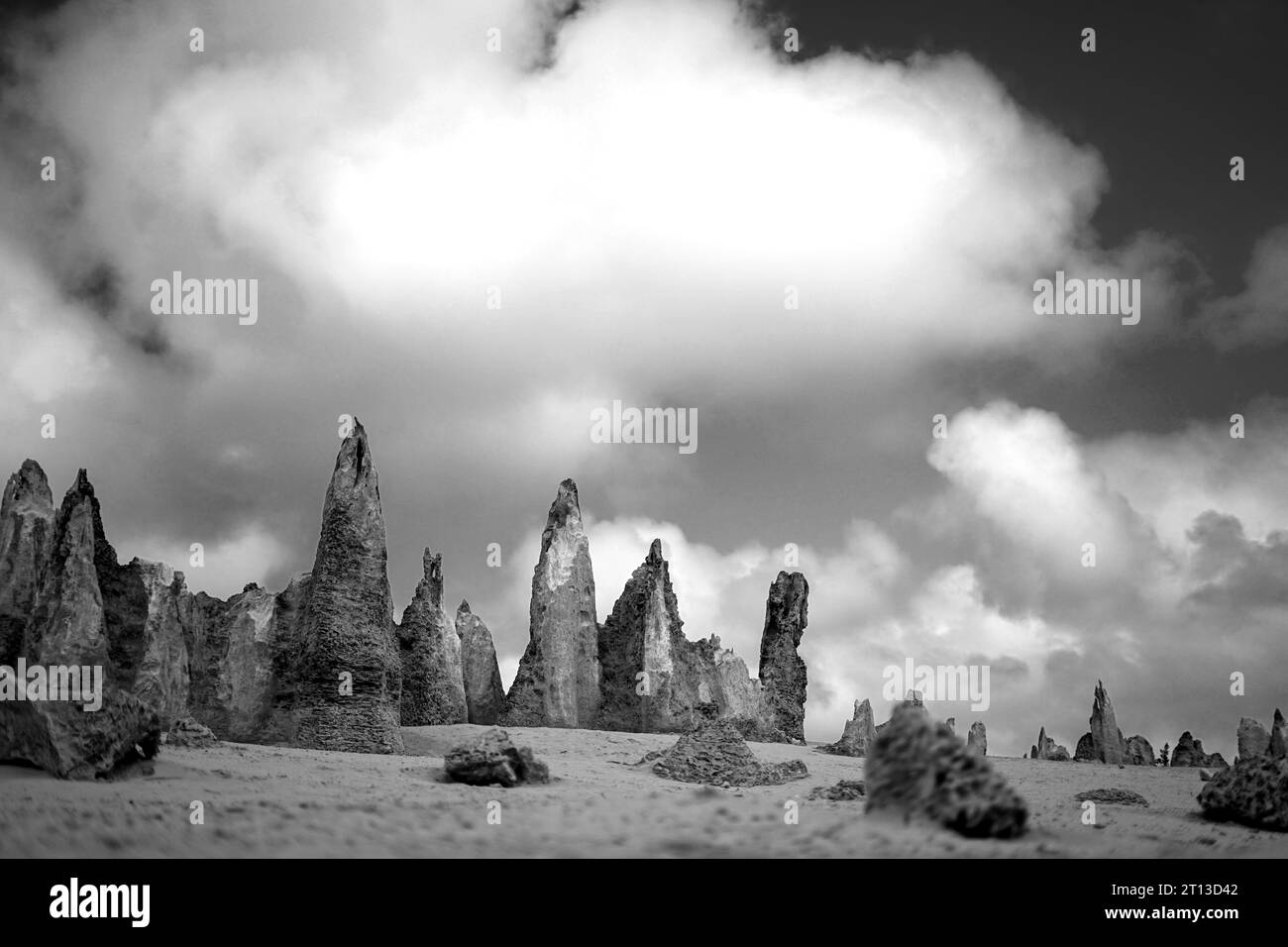 A view of the Pinnacles Desert Discovery situated in the Nambung ...