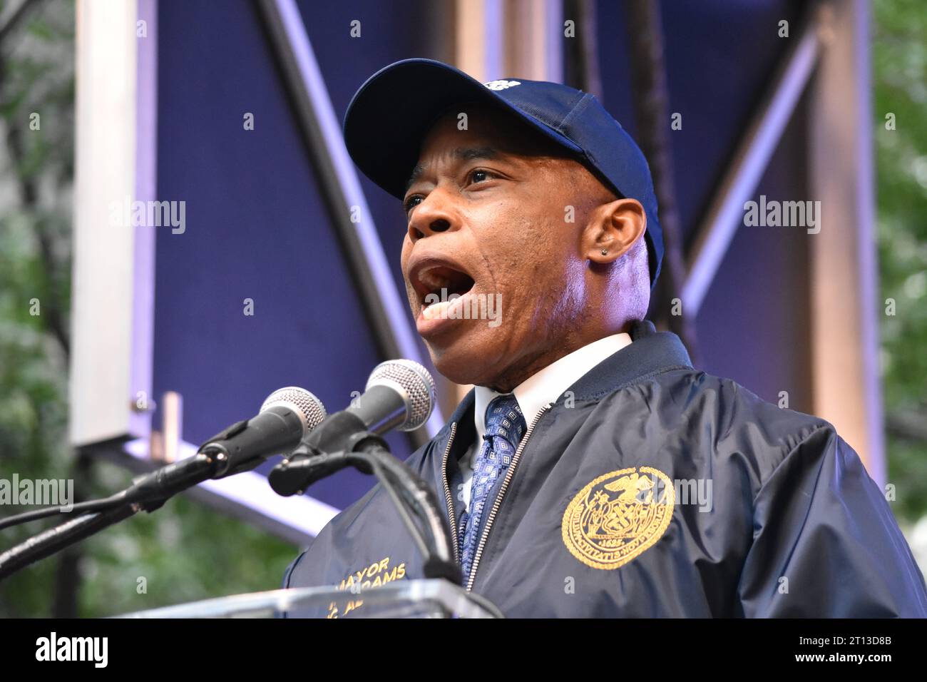 Manhattan, United States. 10th Oct, 2023. Mayor of New York City Eric ...