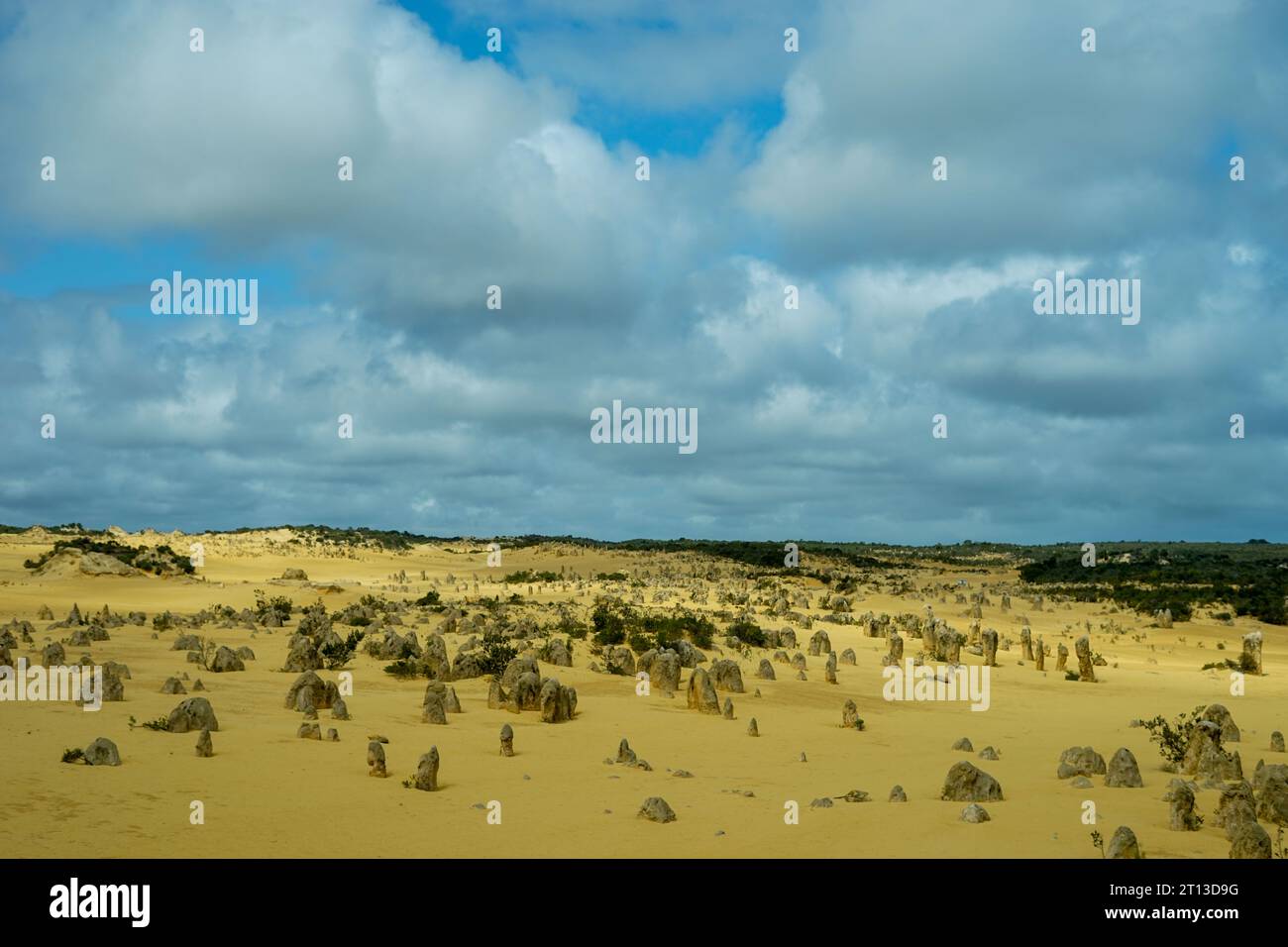 A view of the Pinnacles Desert Discovery situated in the Nambung ...