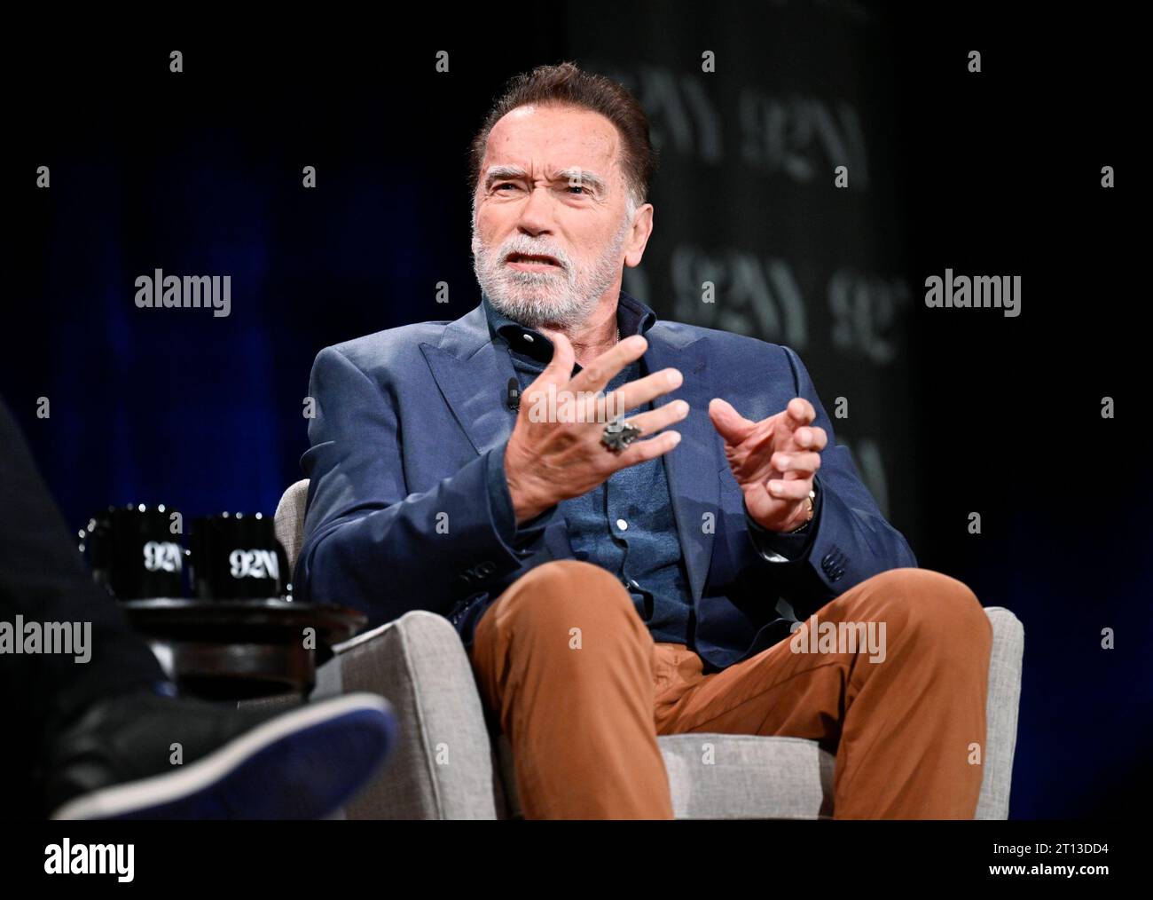 Arnold Schwarzenegger discusses his book "Be Useful: Seven Tools for ...