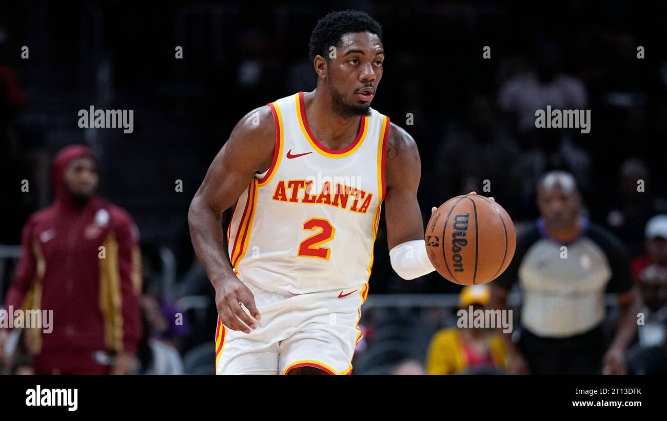 Atlanta Hawks guard Trent Forrest (2) is shown in action against the ...