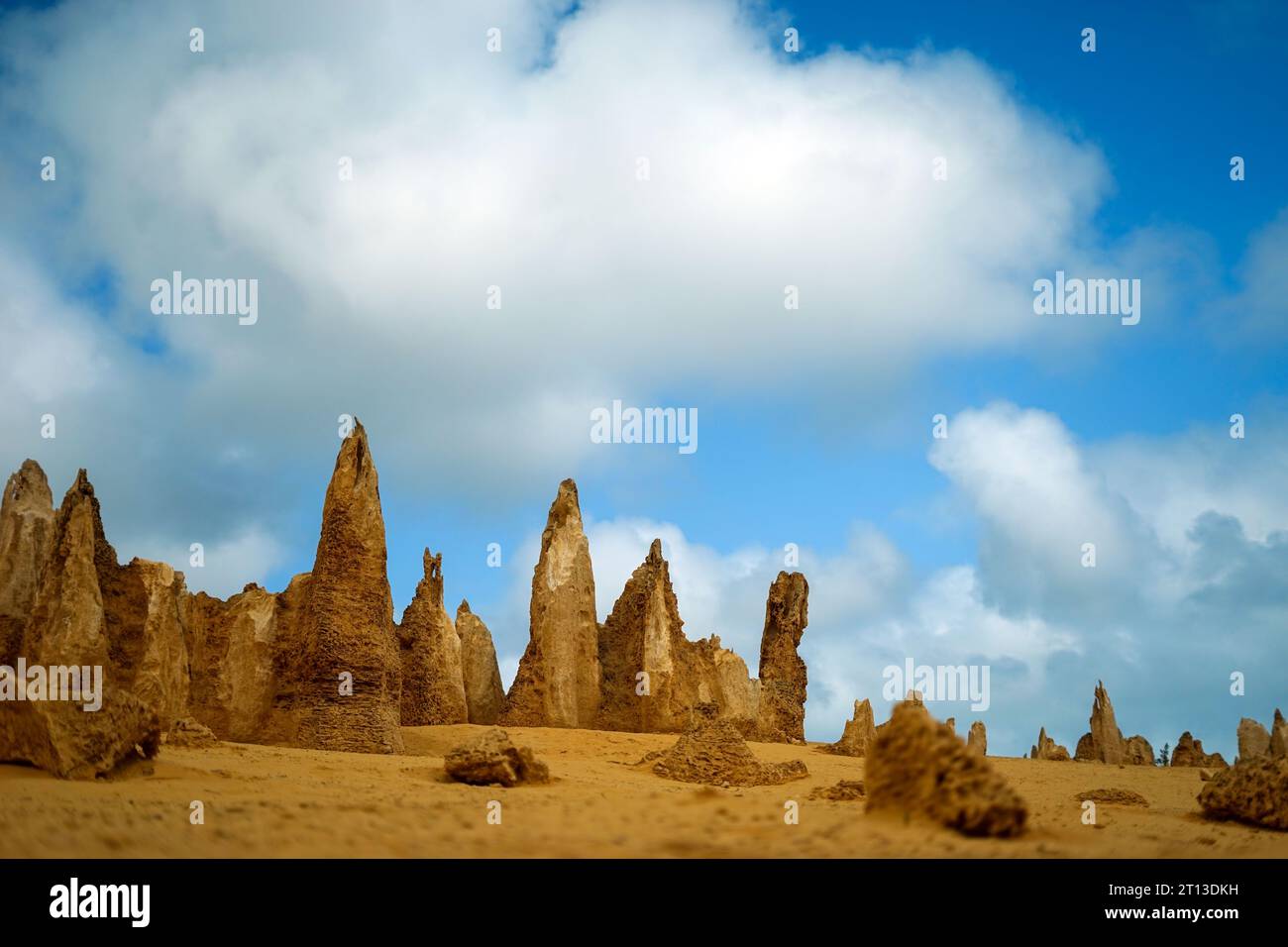 A view of the Pinnacles Desert Discovery situated in the Nambung ...