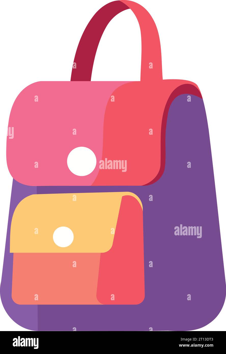 school bag illustration Stock Vector Image & Art - Alamy