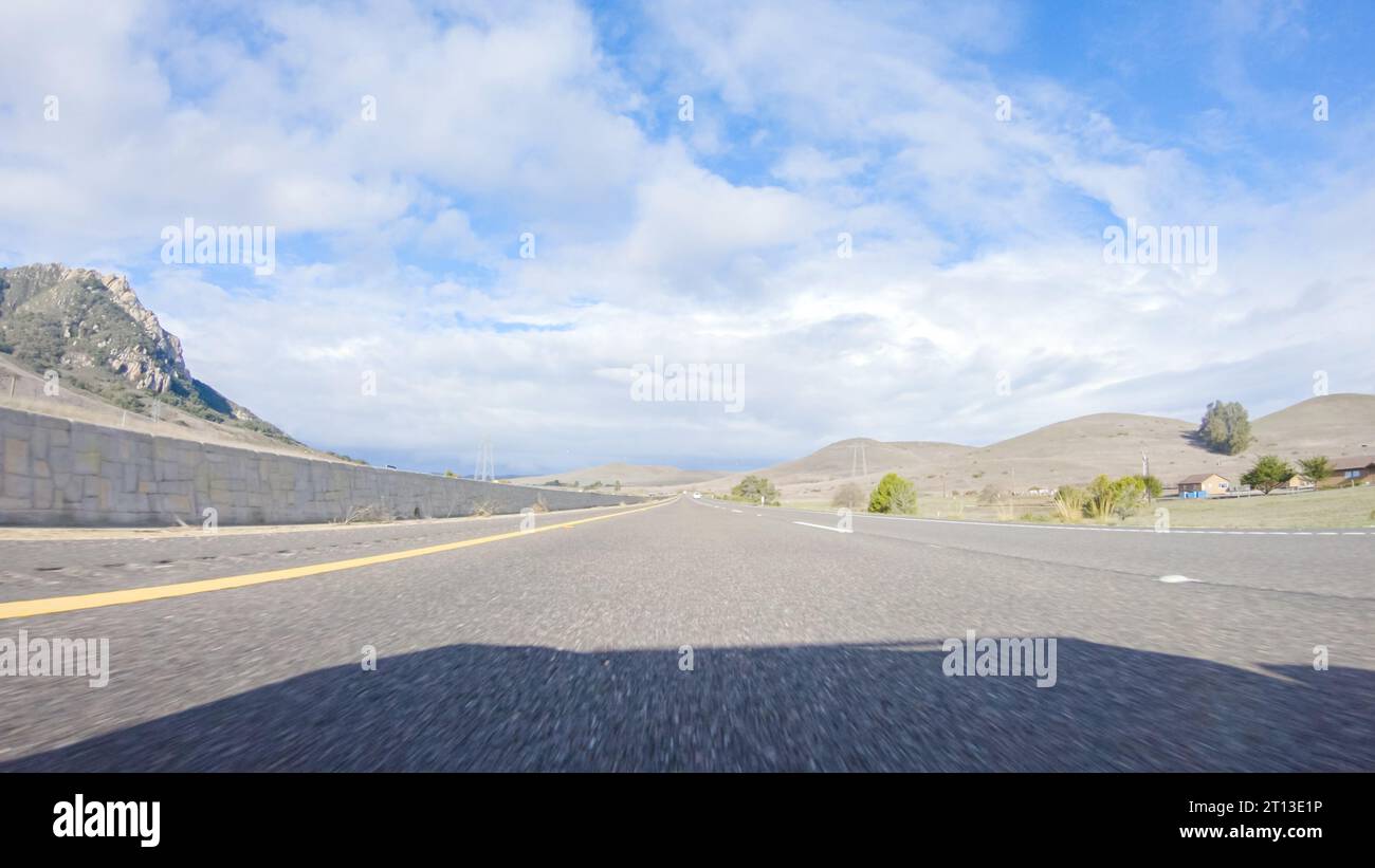 Highway 101 california pov hi-res stock photography and images - Alamy