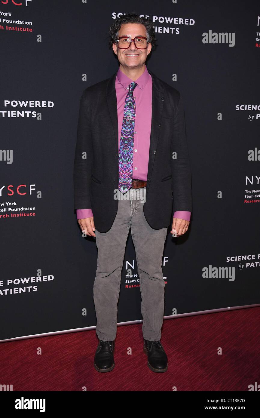 New York, USA. 10th Oct, 2023. Derrick Rossi attends the New York Stem ...