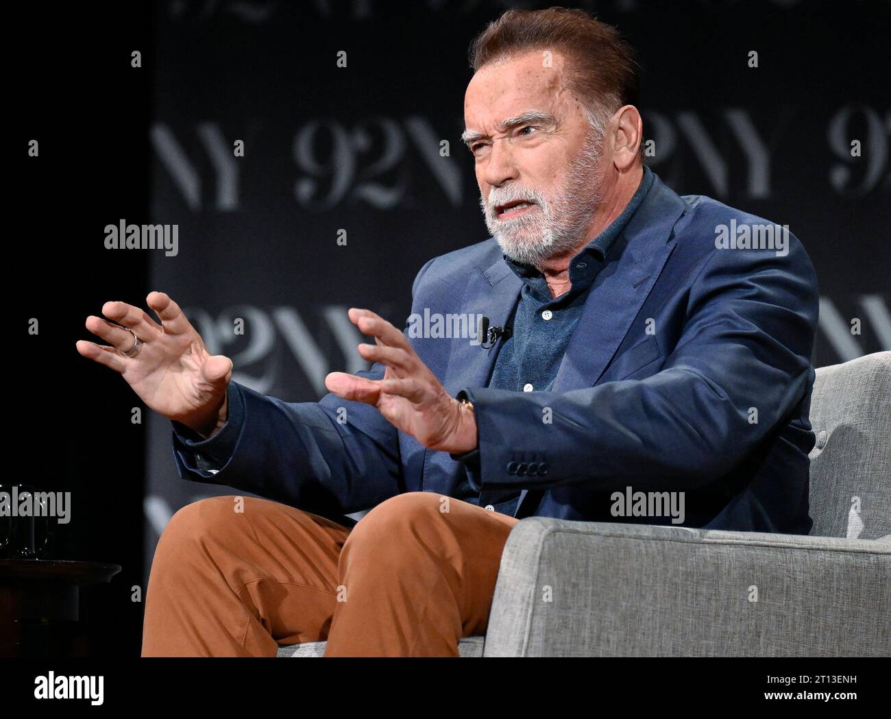 Arnold Schwarzenegger in conversation to discuss his book "Be Useful ...