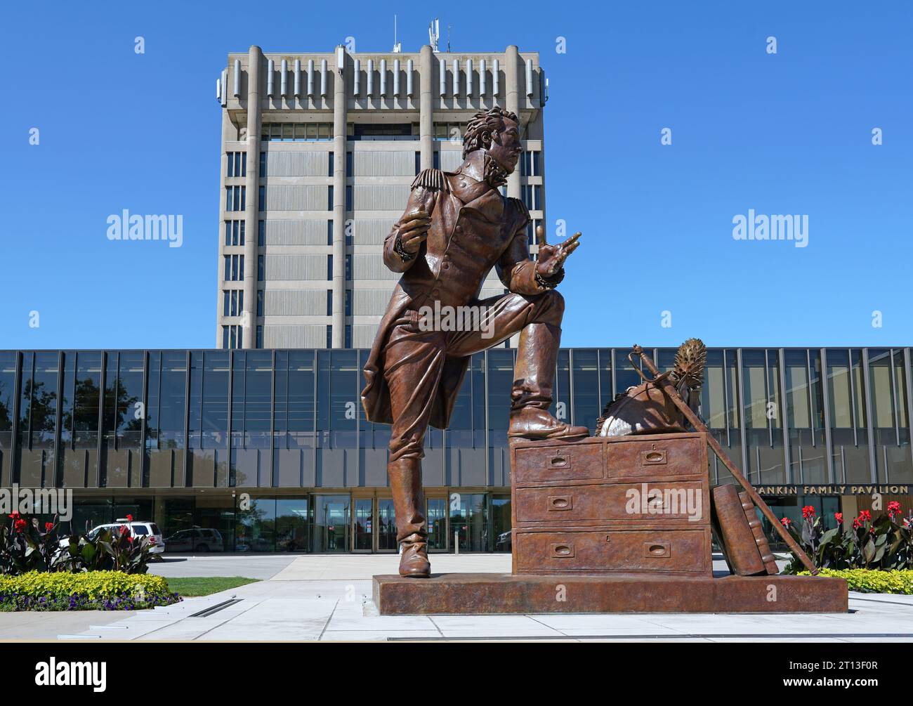 Brock University, a suburban campus with modern buildings in Ontario ...