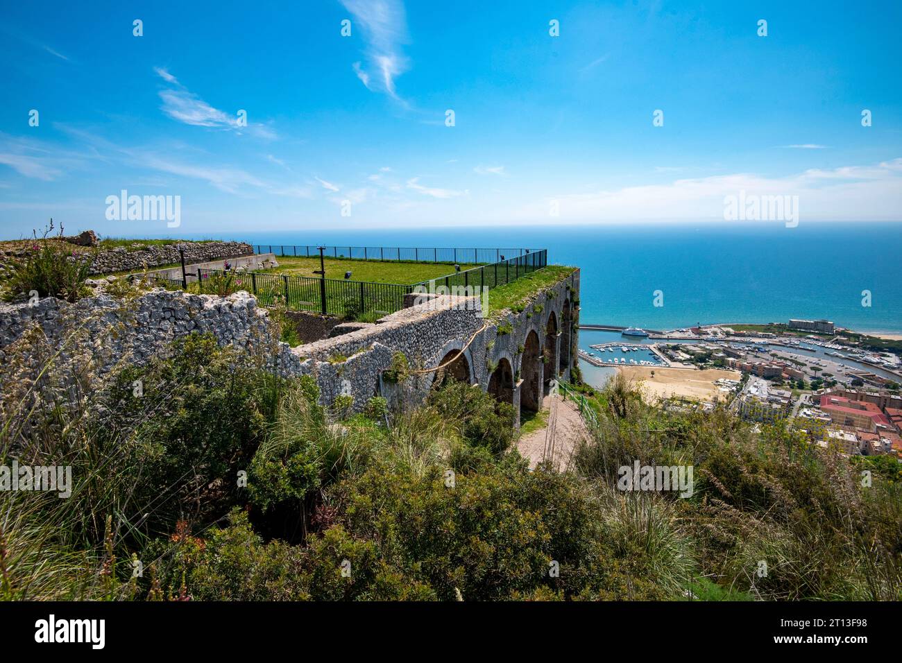Temple of Jupiter Anxur - Italy Stock Photo - Alamy