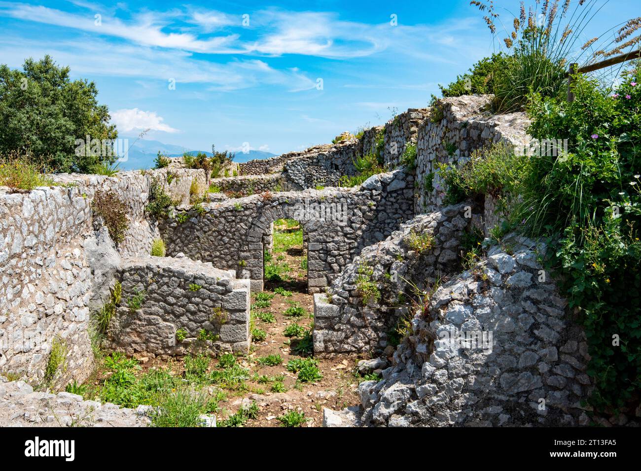 Temple of Jupiter Anxur - Italy Stock Photo - Alamy