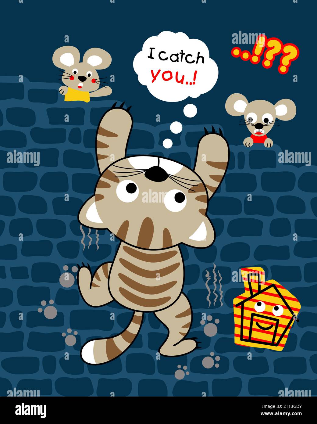 Catch rats Stock Vector Images - Alamy