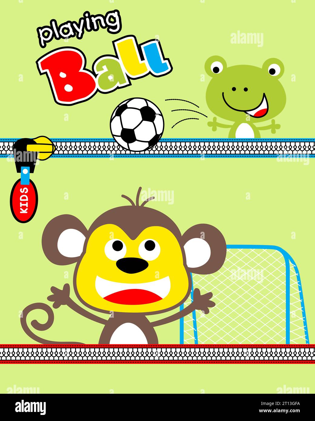 Monkey frog Stock Vector Images - Alamy