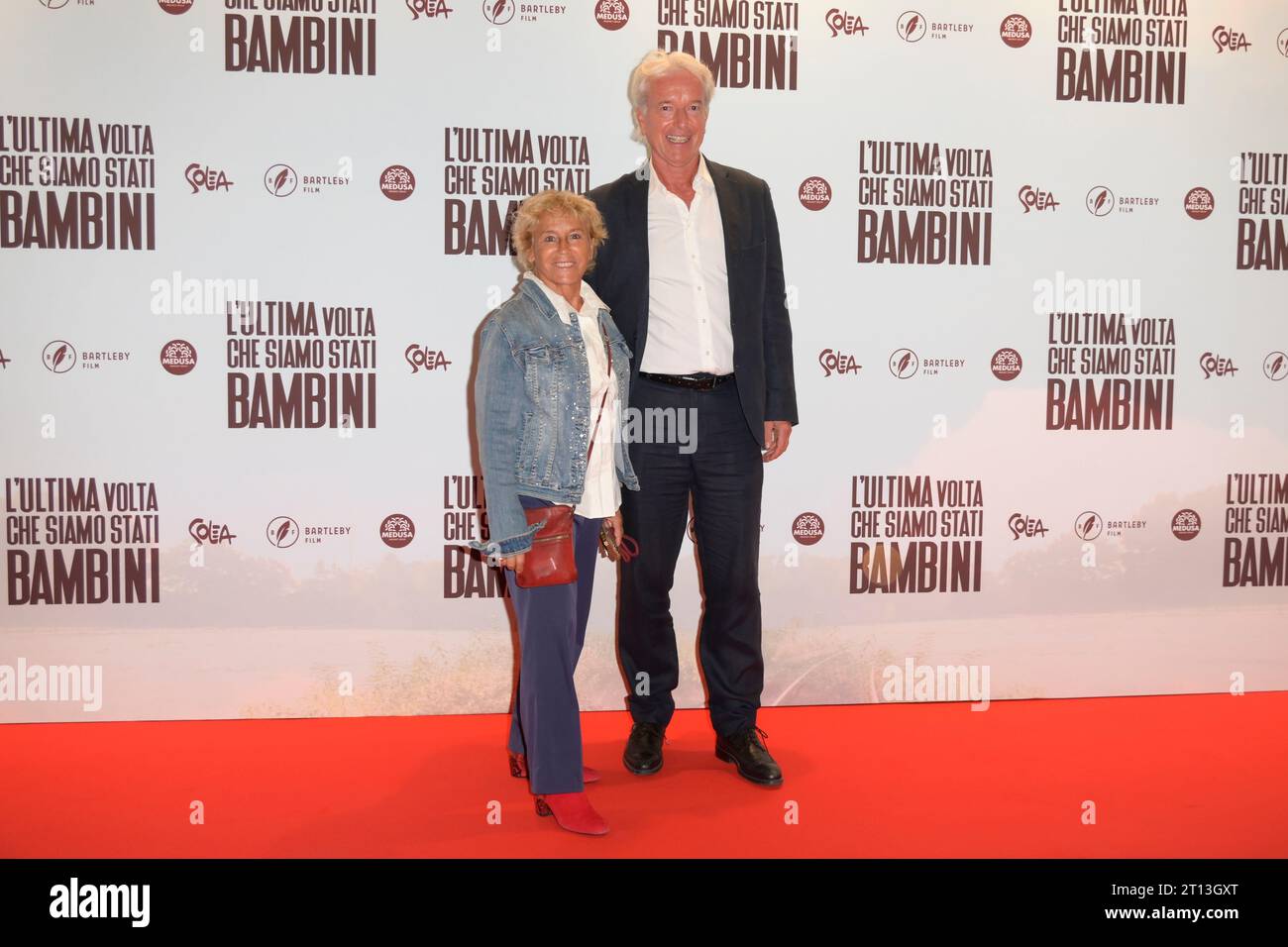 Rome, Italy. 10th Oct, 2023. Cinzia Th Torrini (L) and Ralph Palka (R ...