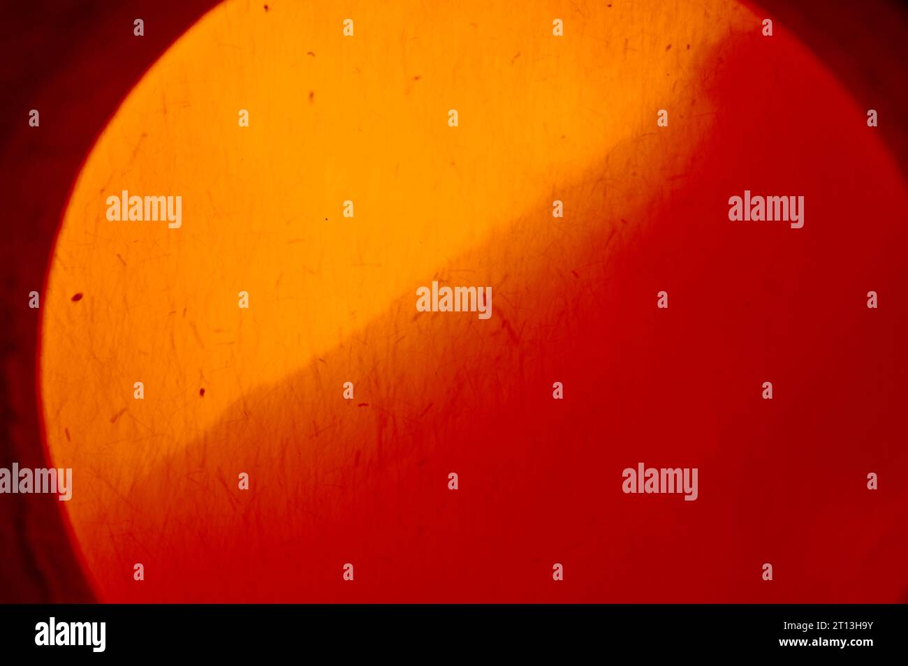 Particles of lime fly in hot gas streams in rotating furnace Stock ...