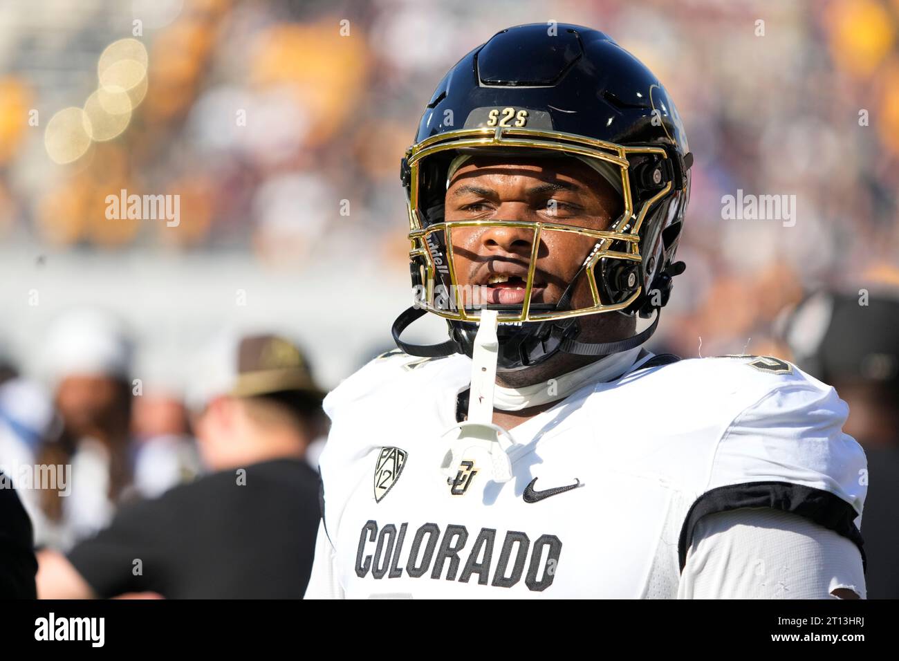 Colorado head coach Deion Sanders in the first half during an NCAA ...