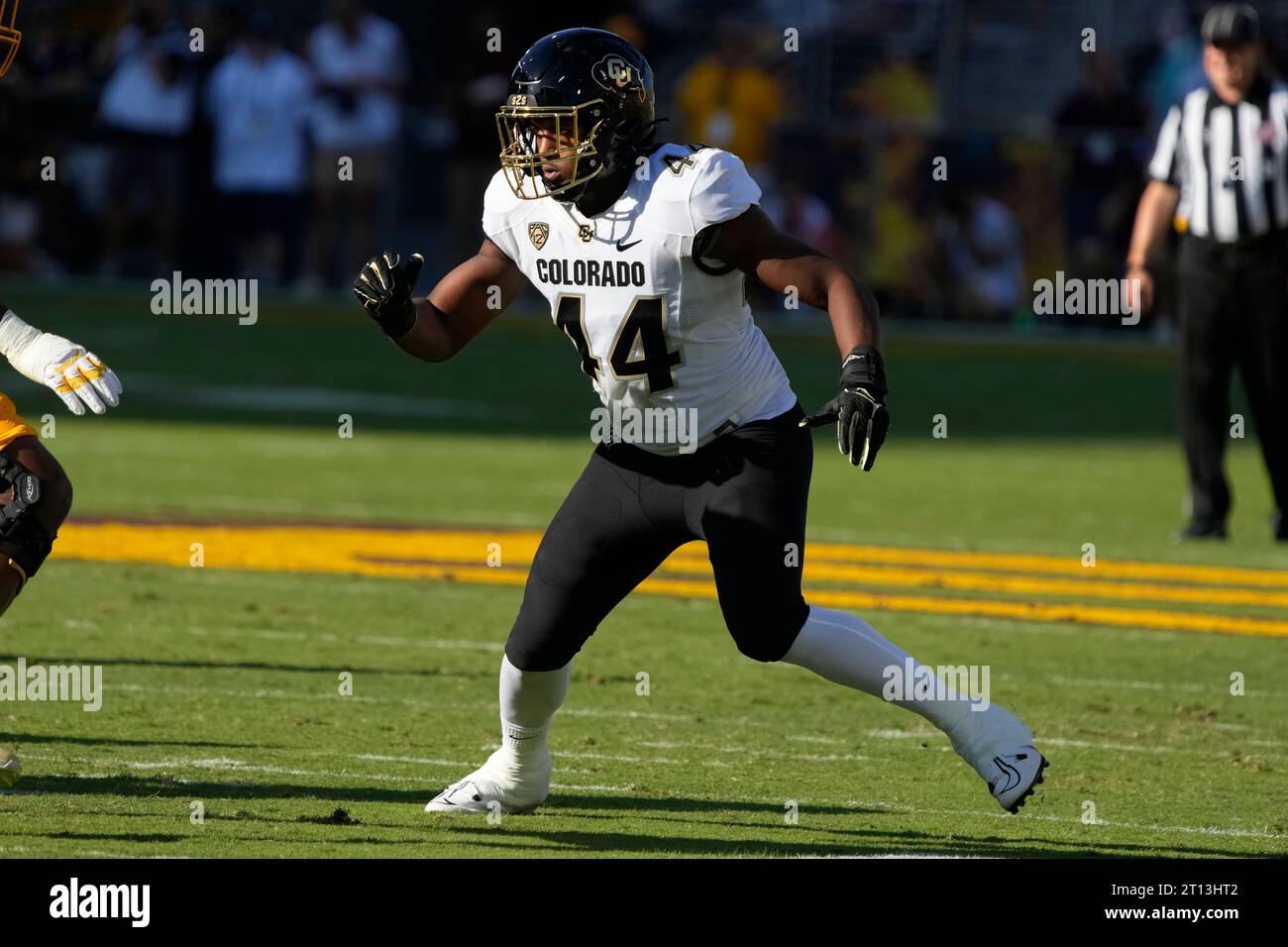 Colorado head coach Deion Sanders in the first half during an NCAA ...