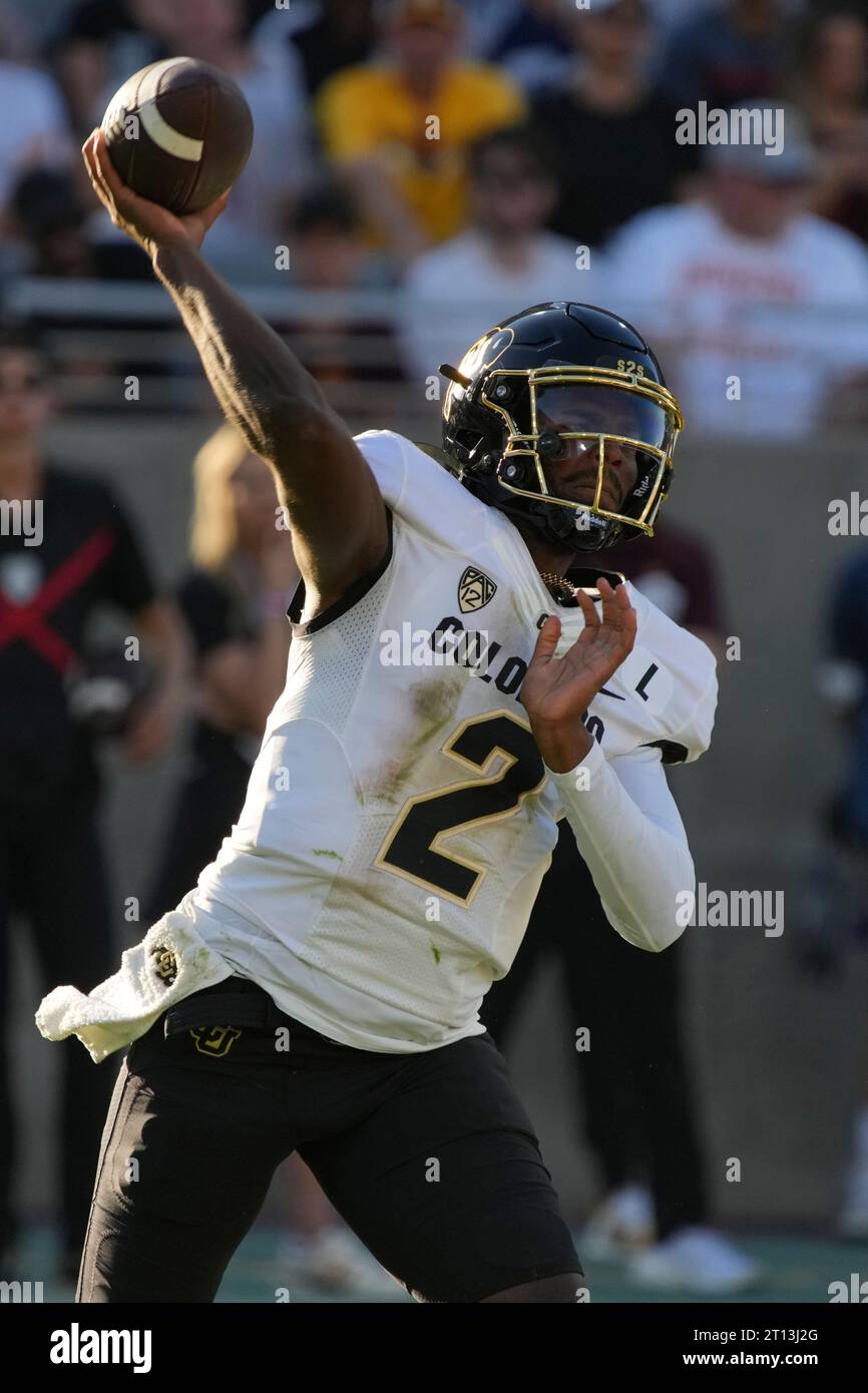 Colorado head coach Deion Sanders in the first half during an NCAA ...