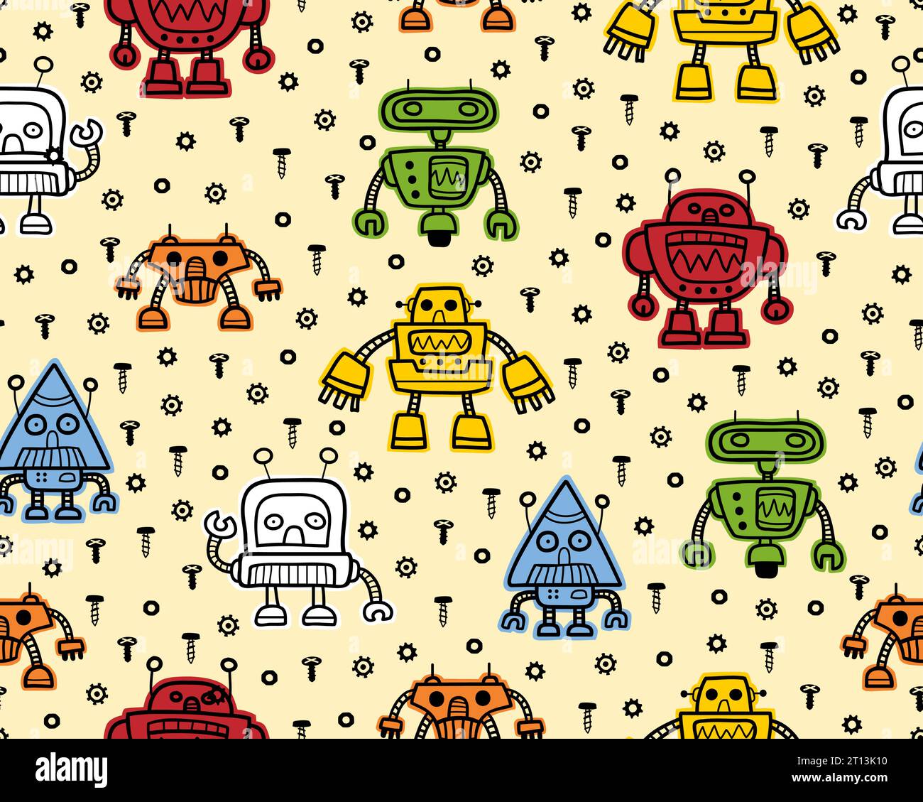 Cartoon illustration fantasy monster characters hi-res stock photography and images - Alamy