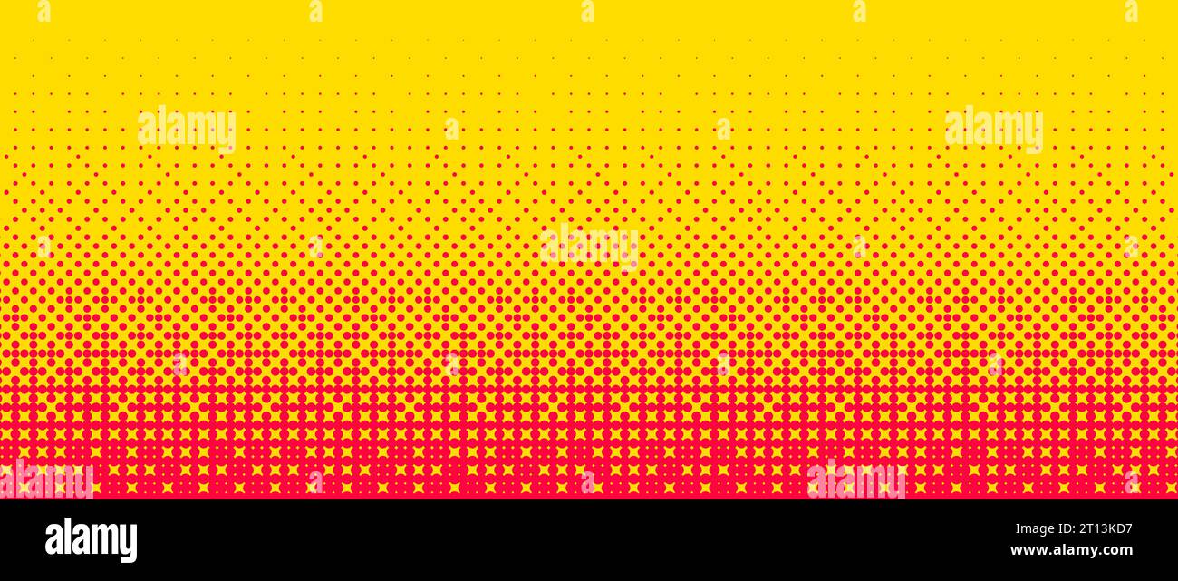 Pixelated bitmap gradient texture. Yellow orange dither pattern ...