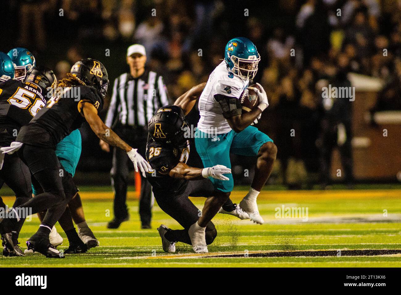 Boone, NC, USA. 10th Oct, 2023. Appalachian State Mountaineers ...