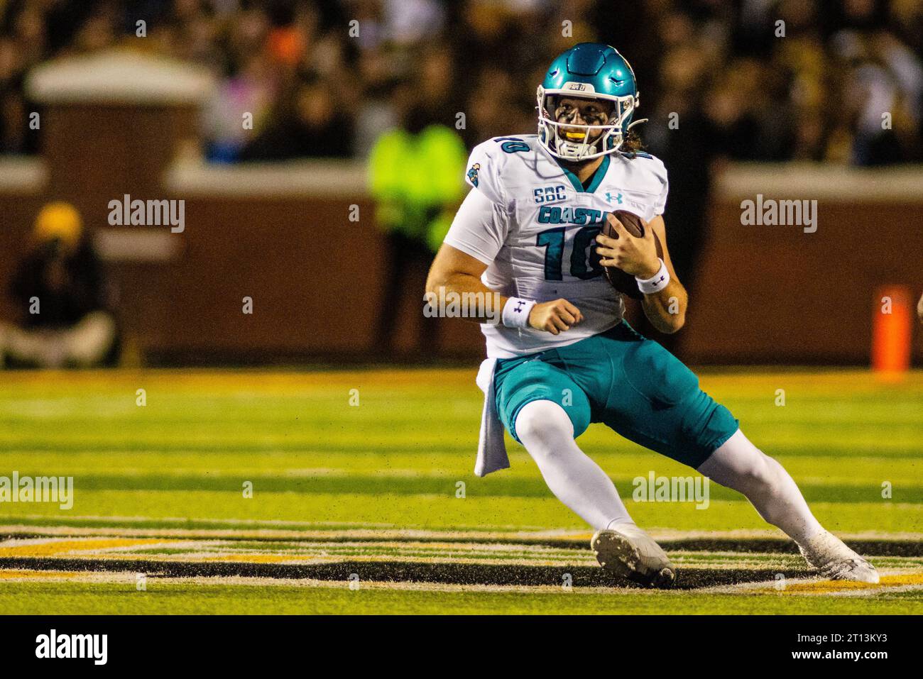 Boone, NC, USA. 10th Oct, 2023. Coastal Carolina Chanticleers ...