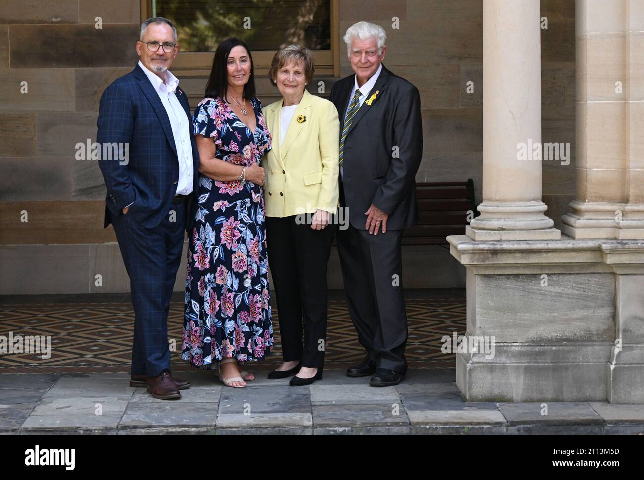 Brisbane, Australia. 11th Oct, 2023. Lloyd and Sue Clarke (left ...