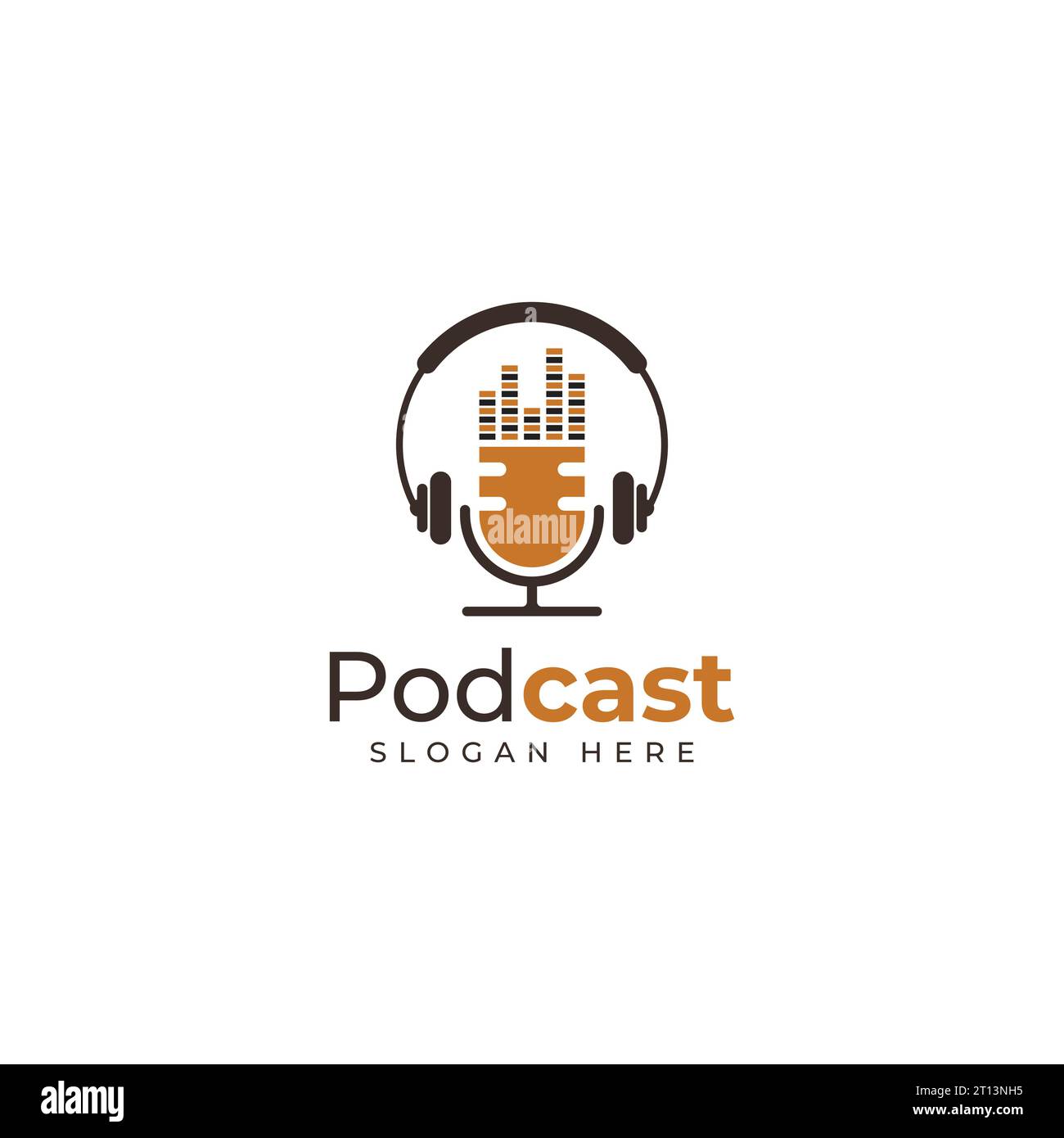 Radio show host microphone Stock Vector Images - Alamy