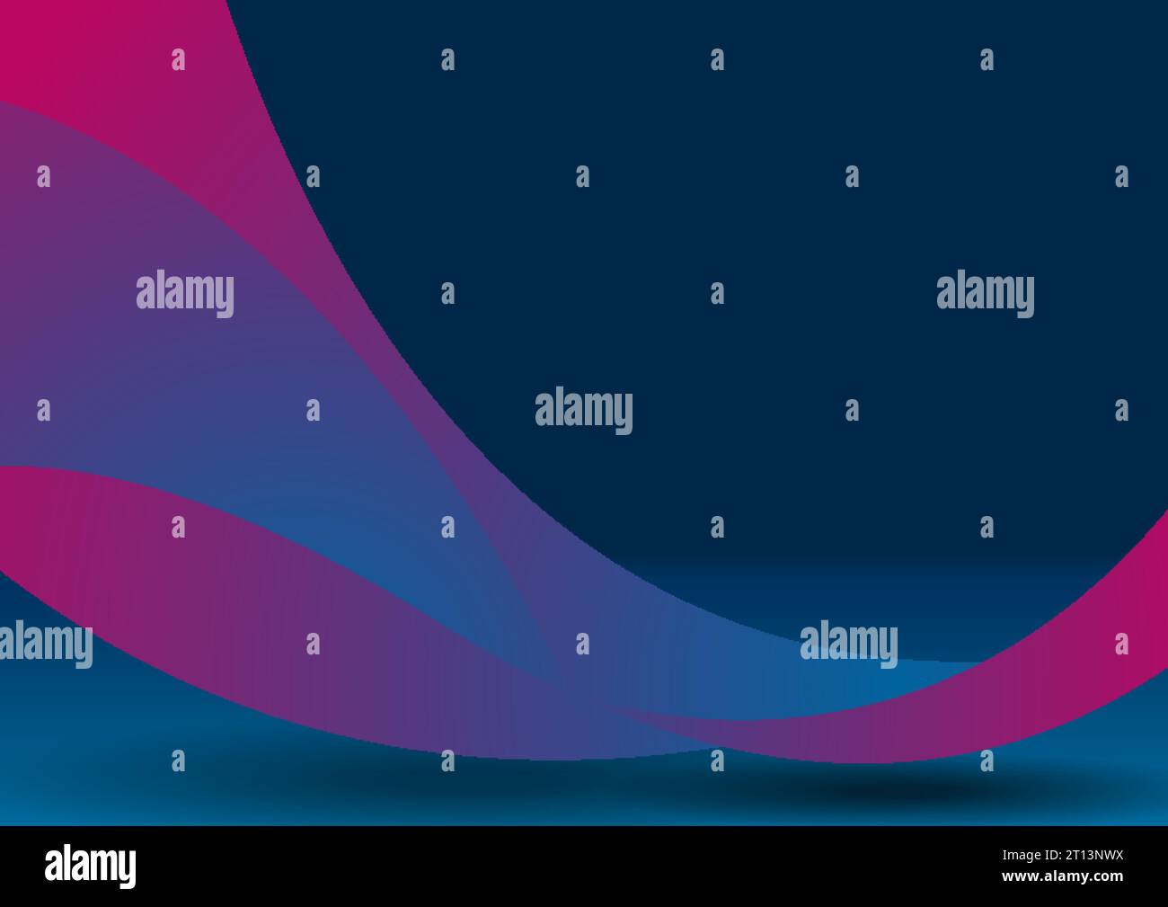 Dark blue and purple waves abstract corporate vector background Stock ...