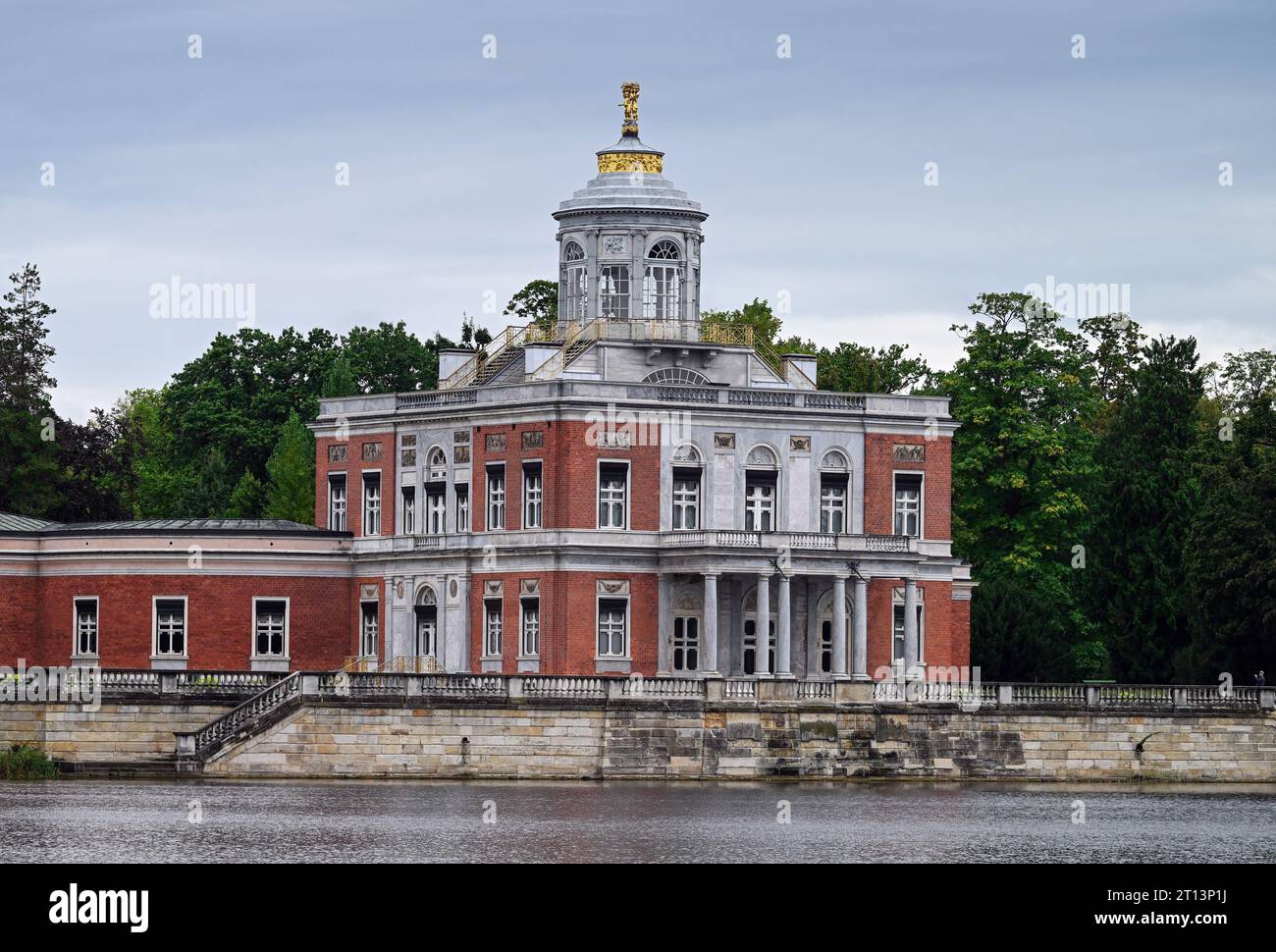 Potsdam, Germany. 10th Oct, 2023. The Marble Palace in the New Garden ...