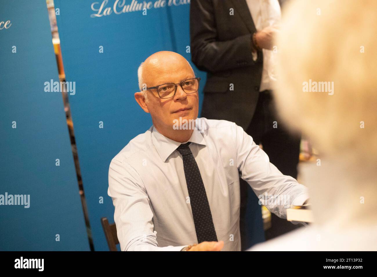 Paris, France. 10th Oct, 2023. Former Prime Minister and Mayor of Le ...